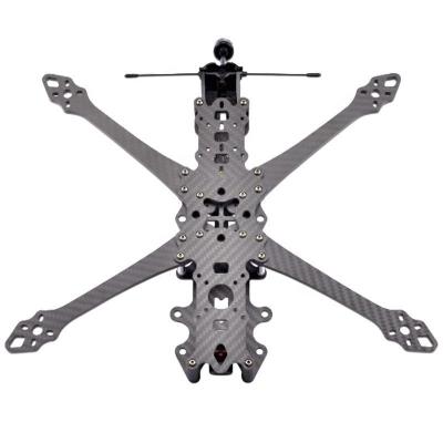 China Full Carbon 5 Inch Fiber FPV Racing Drone Quad Quadcopter Frame With 4mm/ 5/6 Thickness Arm for sale