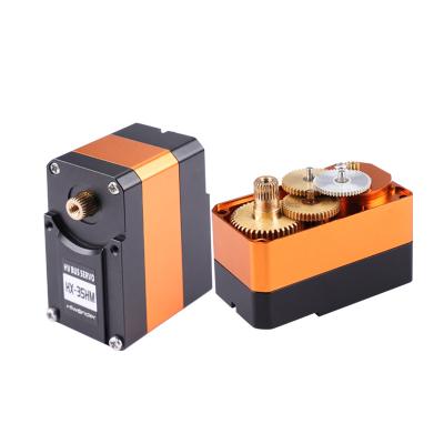China 20KG High Precision Dual Axis Robot Servo Smart Bus Servo High Torque Feedback Metal Serial Port Drone Racing Drones Accessories for sale
