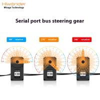 China 20KG High Precision Dual Axis Robot Servo Smart Bus Servo High Torque Feedback Metal Serial Port Drone Racing Drones Accessories for sale