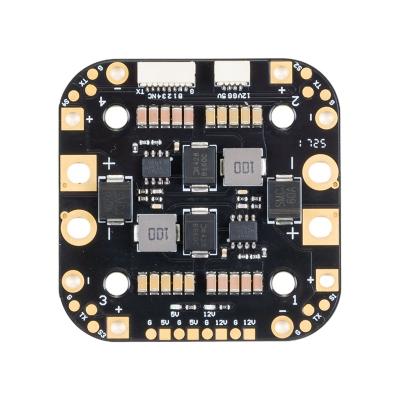 China FOXAIR RC Racing Drone Accessories Dual 12S 440A PDB Quad Power Distribution Board Multirotor Racing Drone Parts for sale