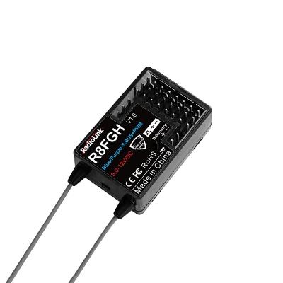 China Radiolink R8FGH 60V Dual Antenna Receiver 8-Channel High Voltage 14S Racing Drone Parts 600m Ground Distance Drones Accessories for sale
