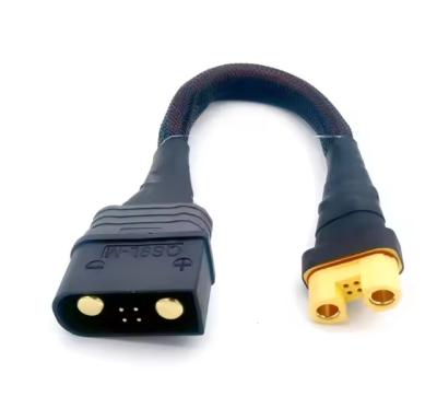 China AS150U Female Connector QS9L-M QS9L Male Plug for Agriculture UAV Lipo Battery Adapter Cable for Drone Accessories for sale