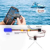 China Ledi R8Fg 8-Channel Waterproof Racing Drone Receiver Long-Distance 600m Return Voltage Parts Plastic Vehicle Ship Accessories for sale