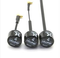 China Foxeer Antenna Lollipop 4 V4 FPV 5.8G 2.6Dbi Stubby RHCP SMA RPSMA UFL Straight/Angle MMCX 7.2g For RC Racing Drone for sale