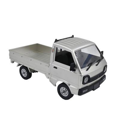 China WPL D12 1/10 2WD RC Car Simulation Drift Truck Brushed 260 Motor Climbing LED Light On-road Toys for sale