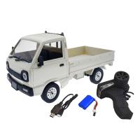 China WPL D12 1/10 2WD RC Car Simulation Drift Truck Brushed 260 Motor Climbing LED Light On-road Toys for sale