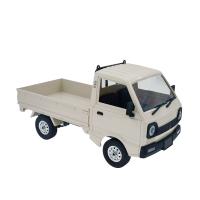 China WPL D12 1/10 2WD RC Car Simulation Drift Truck Brushed 260 Motor Climbing LED Light On-road Toys for sale