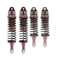 China 4pcs Metal Shock Absorbers For TRX4 1/10 Huanqi 727 RC Car Vehicle Parts for sale