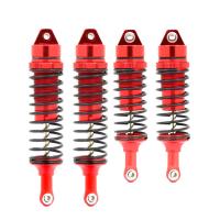 China 4pcs Metal Shock Absorbers For TRX4 1/10 Huanqi 727 RC Car Vehicle Parts for sale