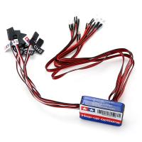 China RC 12LED Lighting System Kit Smart Simulation Lights 1/10 Drift On Road Car Yokomo Tamiya Hop-up Options Remote Control for sale