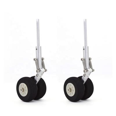 China 3MM/5 Damping Landing Gear DIY Steering Wheel Gears Undercarriage For FPV RC Fixed Wing Airplane Quadcopter for sale