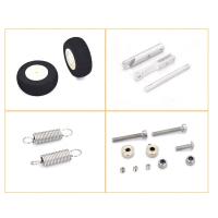 China 3MM/5 Damping Landing Gear DIY Steering Wheel Gears Undercarriage For FPV RC Fixed Wing Airplane Quadcopter for sale