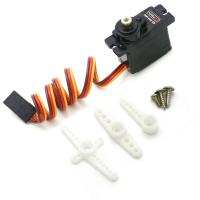 China 4pcs/lot Goteck GS-9025MG High Quality 9g Metal Gear Servo SG90 For RC 250 450 Helicopter Plane Airplane Boat Car for sale