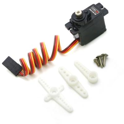 China 4pcs/lot Goteck GS-9025MG High Quality 9g Metal Gear Servo SG90 For RC 250 450 Helicopter Plane Airplane Boat Car for sale