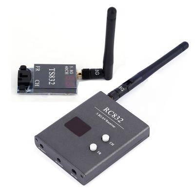 China 48Ch 5.8G 600mW 5KM Wireless AV Transmitter TS832 Receiver RC For FPV Multicopter Aircraft Quadcopter for sale