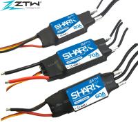 China ZTW Shark G2 20A/30A/40A/50A/60A/80A/100A 2-4S/ 2-6S 32-bit Water-cooling Dual-way Waterproof Brushless ESC For RC Boat Thruste for sale