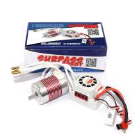 China Platinum Waterproof 3650 4300KV Brushless Motor With 60A ESC Combo Suitable For 1:10 Rc Car Models for sale