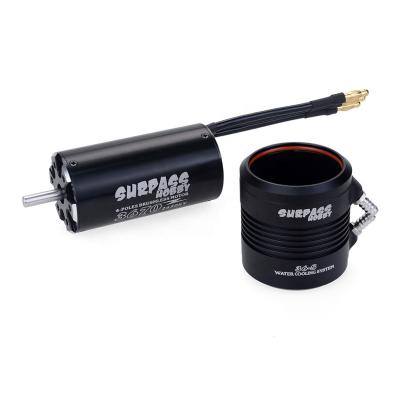 China Waterproof 3670 2650KV Motor W/ Water Cooling  90A Brushless ESC Programming Card For RC Boat Accessories for sale
