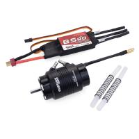 China Waterproof 3670 2650KV Motor W/ Water Cooling  90A Brushless ESC Programming Card For RC Boat Accessories for sale