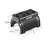 China 55mm Double Fan 5V Brushless Motor Radiator Cooling With Housing 1/5 RC Traxxas X-Maxx for sale