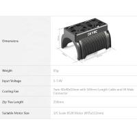 China 55mm Double Fan 5V Brushless Motor Radiator Cooling With Housing 1/5 RC Traxxas X-Maxx for sale