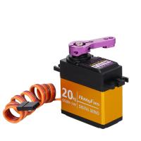 China Waterproof Servo 20KG 25 And High Speed Metal Gear Digital Baja For 1:8 1:10 Scale RC Cars for sale