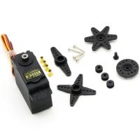 China Digital Metal Gear Servo Motor MG995 360 Degree High Torque RC For Boat Helicopter Car for sale