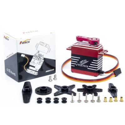 China Feetech Waterproof Servo 25KG 30 35 High Speed Metal Gear Digital Baja 180 Degree For 1/8 1/10 Scale RC Cars for sale