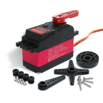 China High Torque HV Waterproof Servo 60Kg DS5160 Robot Metal Gear Digital For 1/5 Redcat HPI Baja 5B SS RC Car for sale