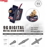 China SURPASS HOBBY S0009M 9g Metal Gear Digital Servo 1.9KG For RC Drone Airplane Robot Car Boat Duct Plane for sale