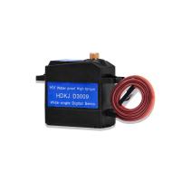 China HDKJ D3009 9Kg Digital Metal Gear Torque Servo 300 Degree Wide-Angle Waterproof For DIY Robot Smart Car Truck for sale