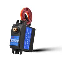 China HDKJ D3009 9Kg Digital Metal Gear Torque Servo 300 Degree Wide-Angle Waterproof For DIY Robot Smart Car Truck for sale
