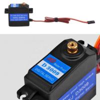 China HDKJ D3009 9Kg Digital Metal Gear Torque Servo 300 Degree Wide-Angle Waterproof For DIY Robot Smart Car Truck for sale