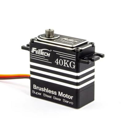 China FT846BL High Torque 40KG Servo 180 Degree Digital Full Steel Gear For 1/8 1/10 RC Model Car for sale