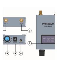 China NEW THOR R67 6.1G-7.2G 64-channel VRX Video Receiver For FPV Drone for sale