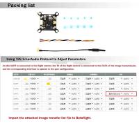 China New Cyclone 5.8G 1W 48CH VTX Input Voltage 7-26V Transmission Power 25/100/200/400/1000mW For Long Range RC Airplane FPV Drone for sale