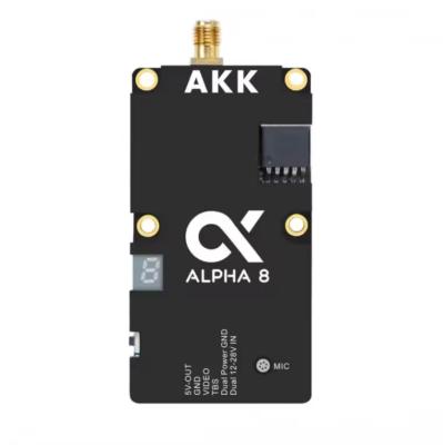 China AKK Alpha 8 8W VTX - 5.8GHz 80CH 8W 5W 3W 1W Power Switchable FPV Video Transmitter for sale