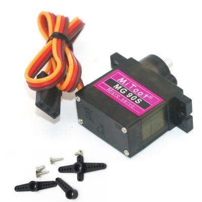 China Mitoot MG90S 9g Metal Gear Upgraded SG Digital Servos For Smart Vehicle Helicopter Boart Car for sale