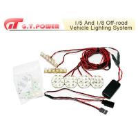 China G.T.POWER LED Lighting System/Baja Light Set For 1/5 And 1/8 Buggy RC Car Parts Accessories for sale