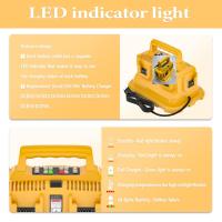 China Power Tool Battery Charger for 20V 60V 18A 6 Ports Li-ion Fast DCB200B 205 609 Lithium for sale