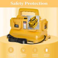 China Power Tool Battery Charger for 20V 60V 18A 6 Ports Li-ion Fast DCB200B 205 609 Lithium for sale