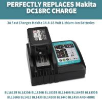 China For 3A Charger For 18V Li-Ion Battery DCRC DCSF/RA/RAA/ With EU Plug BL50 60B 30B 40B for sale