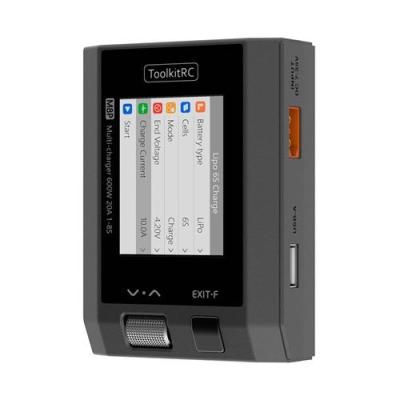 China M8P 600W 20A Balance Charger/Discharger Upgraded Lipo Battery Checker With ESC Tester Receiver Plastic Material for sale