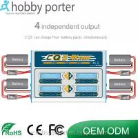 China EV-PEAK CQ3 10A 4*100W 110-240V AC/DC 4 Channel Balance Battery Charger Metal Material for sale
