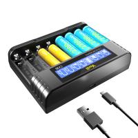 China 8-Slot LCD Ni-MH Battery Charger 1.2V Lcd Charger for AA/AAA Toy Remote Control No. 5/7 Multi-Slot Ni-MH Battery Charger for sale
