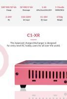 China EV-PEAK  CQ3 100W X 4 RC Multi-Functions 4 Channel Smart Intellgents Balance Charger for Lipo LIHV LiFe NiMH NiCd Pd Battery UAV for sale