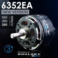 China Dualsky XM6352EA Brushless Outrunners Motor 280KV 380KV 560KV Motor for 125E RC Airplane for sale