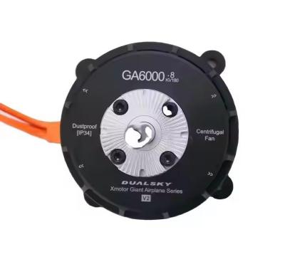 China DUALSKY GA6000.S 160KV 180KV V2 High-power Brushless Motor Fixed-wing Model Aircraft for 55-60cc Gasoline Airplane VTOL UAV DIY for sale