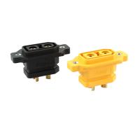 China Amass Xt90ne-F Panel Mountyellow/Black Male/Female Ne Through Wall Battery Plug with Fix Seat for sale