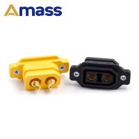 China Amass Xt90ne-F Panel Mountyellow/Black Male/Female Ne Through Wall Battery Plug with Fix Seat for sale